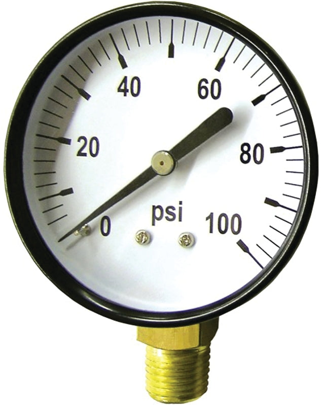 Green Leaf SG 100 1PK Pressure Gauge, Standard – SupremeDIY