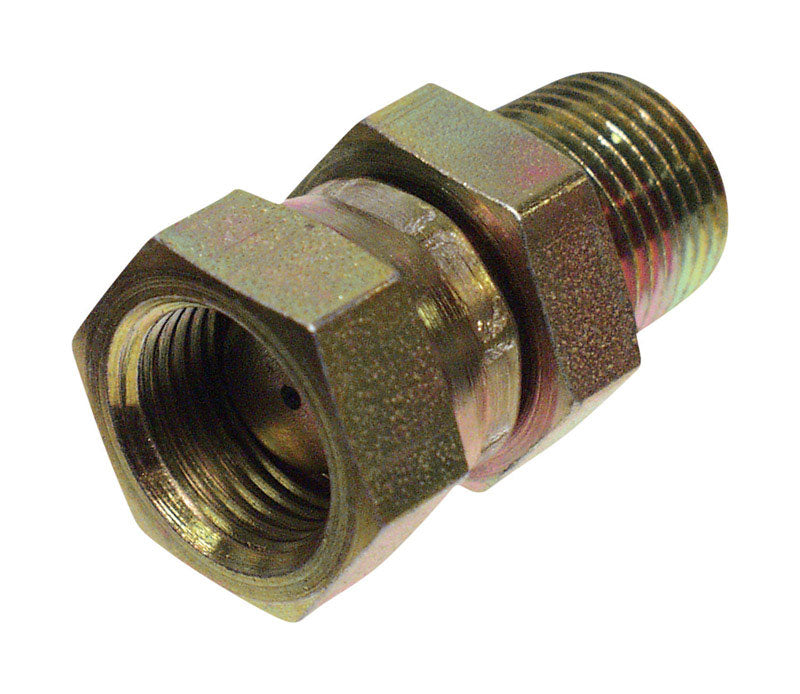 Apache Steel 1/2 in. D X 1/2 in. D Hydraulic Adapter 1 pk – SupremeDIY