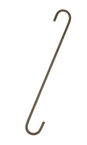 Panacea Black Steel 12 in. H S-Hook Extender Hook 1 pk – SupremeDIY