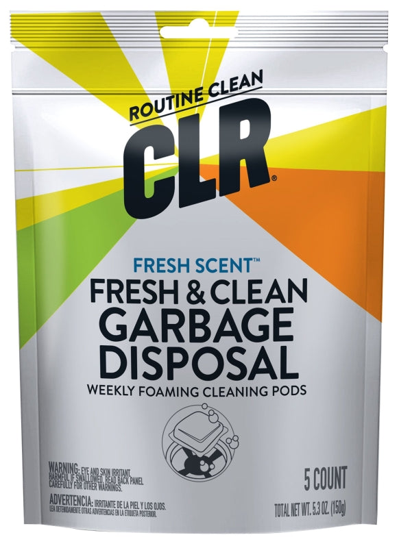 CLR GDC-6 Garbage Disposal Cleaner Pouch, Powder, Peach – SupremeDIY