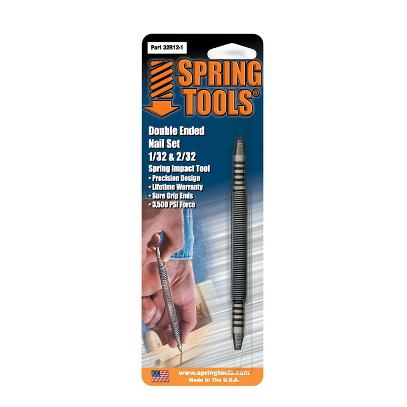 Spring Tools 1/32 and 2/32 in. Double-Ended Nail Set 1 pc – SupremeDIY