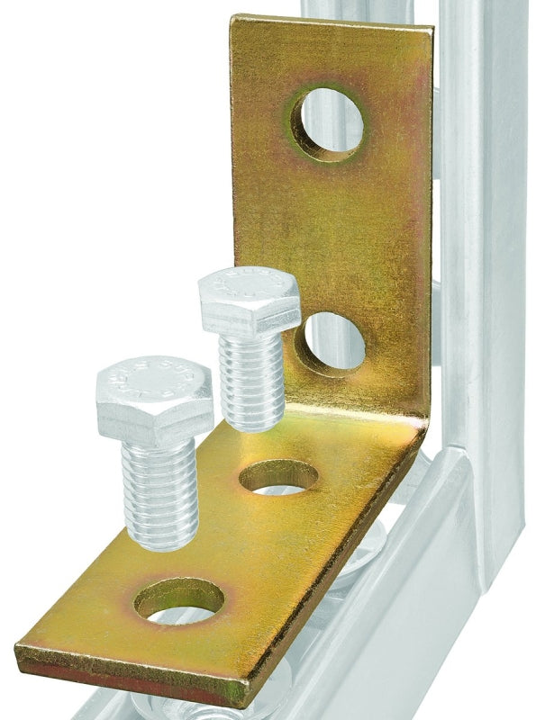 SuperStrut 200 Series ZAB205-10 Angle Bracket Fitting, Plastic, Gold ...