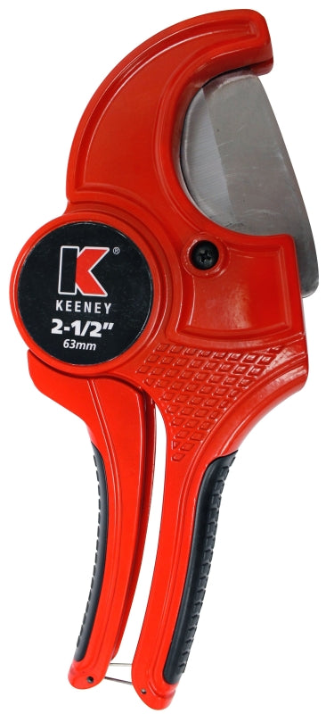 Keeney K840-102 Pipe Cutter, 2-1/2 in Max Pipe/Tube Dia, HCS Blade ...