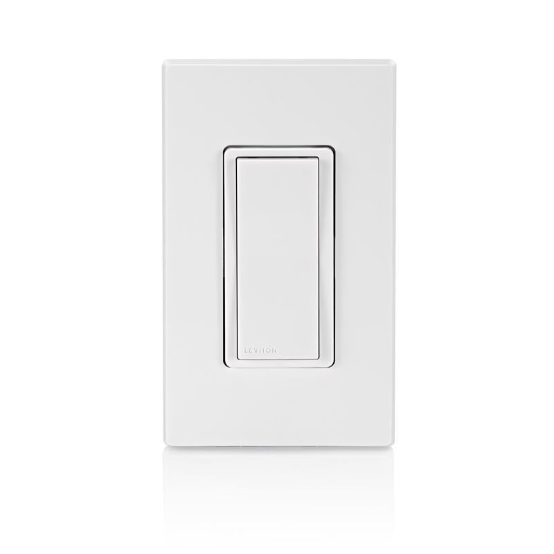 Leviton Decora WiFi Smart Smart-Enabled Light Switch White 1 pk ...