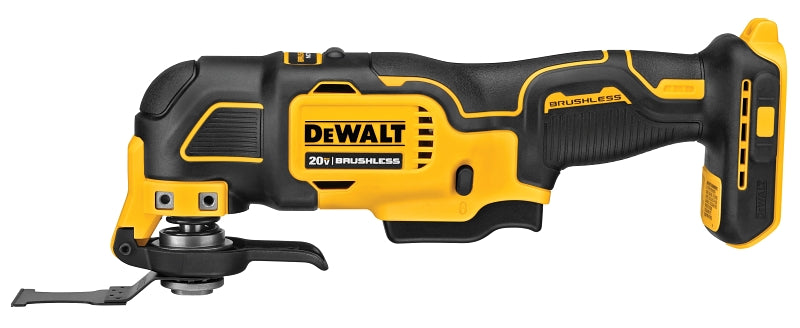DEWALT DCS354B Oscillating Tool, Tool Only, 20 V, 0 to 18,000 opm, 1.6 ...