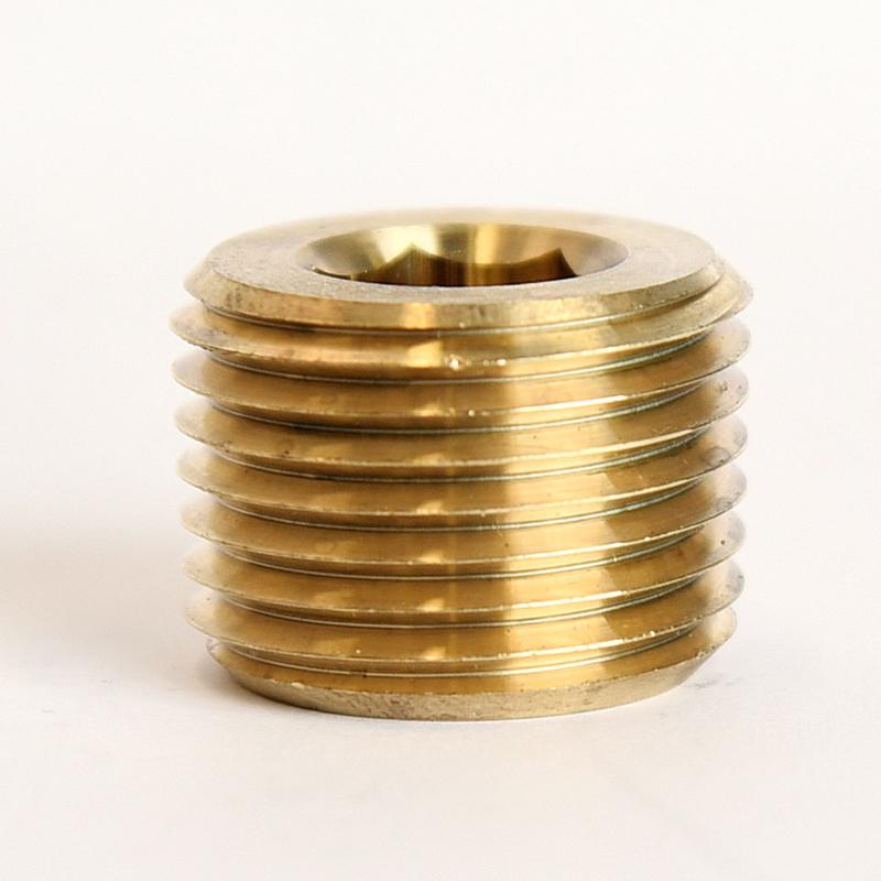 ATC 1/2 in. MPT Brass Counter Sunk Plug, Pack of 5 – SupremeDIY