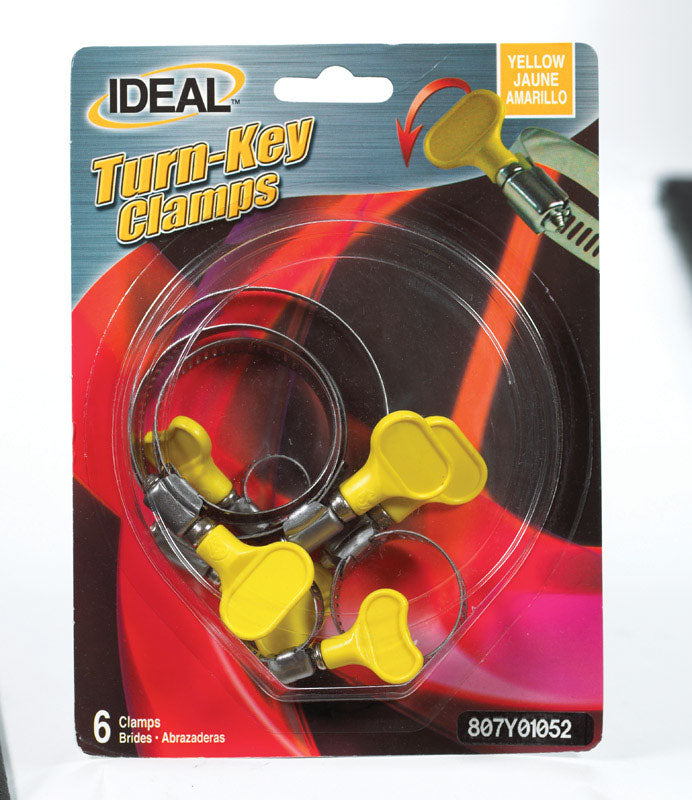 Ideal Tridon 1/4 in. 2-3/4 in. Hose Clamp Stainless Steel Turn Key ...