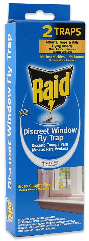 Pic FLYHIDE-RAID Window Fly Trap, Solid, 2 Pack – SupremeDIY
