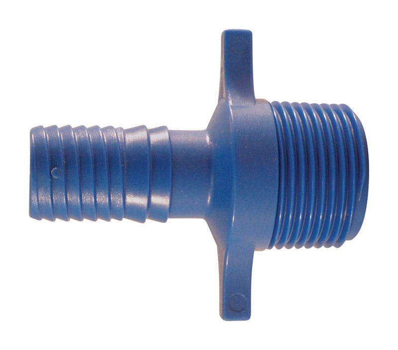 Apollo Blue Twister 3/4 in. Insert in to X 1/2 in. D MPT Acetal Male A ...