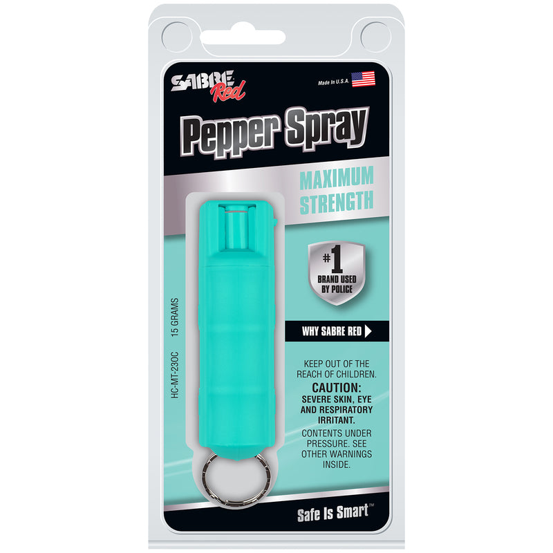 Sabre Red Mint Aluminum/Plastic Pepper Spray – SupremeDIY
