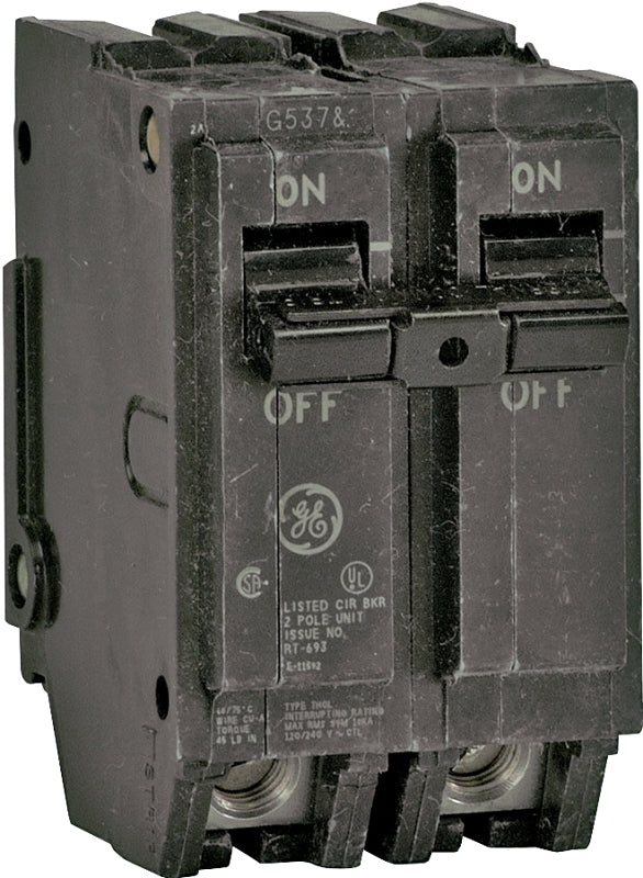 GE THQL2160 Feeder Circuit Breaker, Type THQL, 60 A, 2-Pole, 120/240 V ...