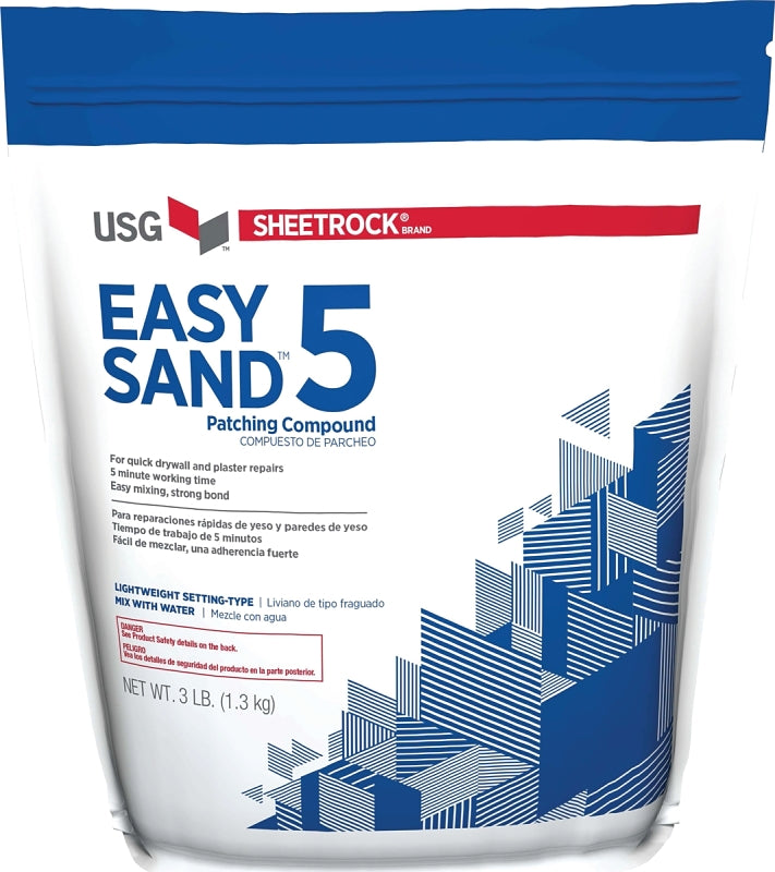 USG Easy Sand 384024 Joint Compound, Powder, Natural, 3 lb – SupremeDIY