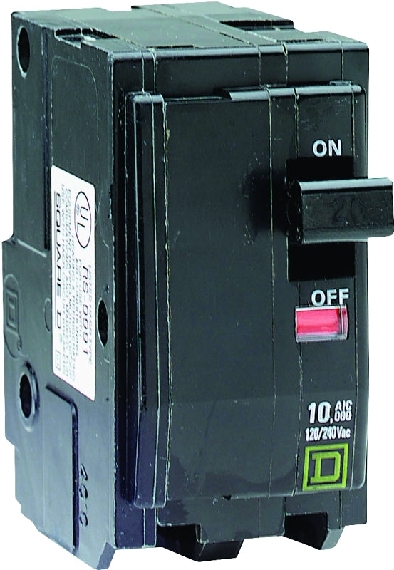Square D QO QO260CP Circuit Breaker, Mini, 60 A, 2-Pole, 120/240 VAC ...
