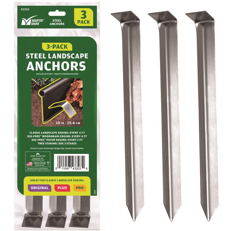 Master Mark 10 in. H Steel Silver Stake Kit – SupremeDIY
