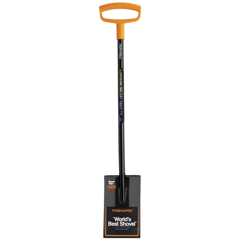 Fiskars 47 in. Steel Square Digging Shovel Poly Handle – SupremeDIY