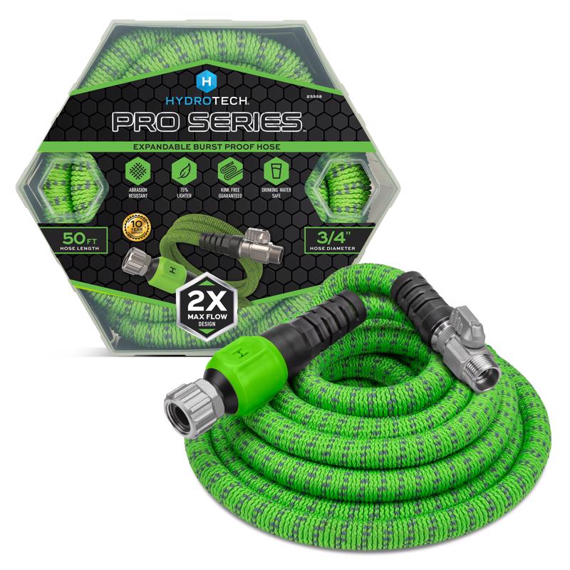 Hydrotech ProSeries 50 ft. L Heavy Duty Professional Grade Expandable ...