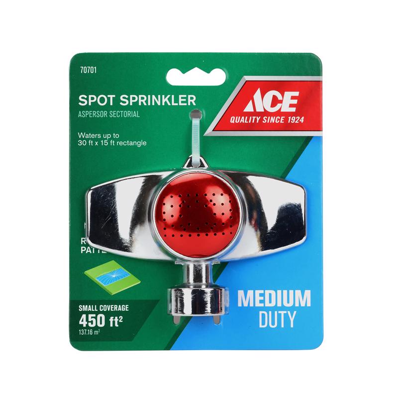 Ace Zinc Elevated Base Spot Sprinkler 450 sq ft 1 pk – SupremeDIY