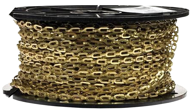 Baron 7183 Sash Chain, 1/0, 200 ft L, Steel, Brass – SupremeDIY