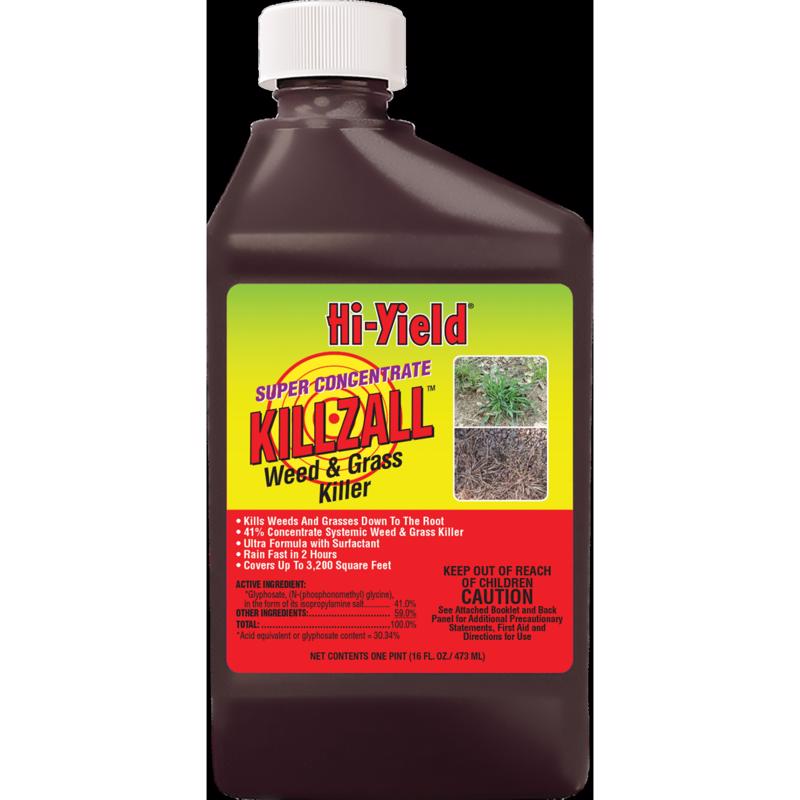 Hi-Yield Killzall Weed and Grass Killer Concentrate 16 oz – SupremeDIY