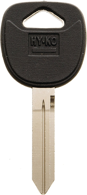 Hy-Ko 12005B102 Key Blank, Brass, Nickel, B102 Key Number, Pack of 5 ...