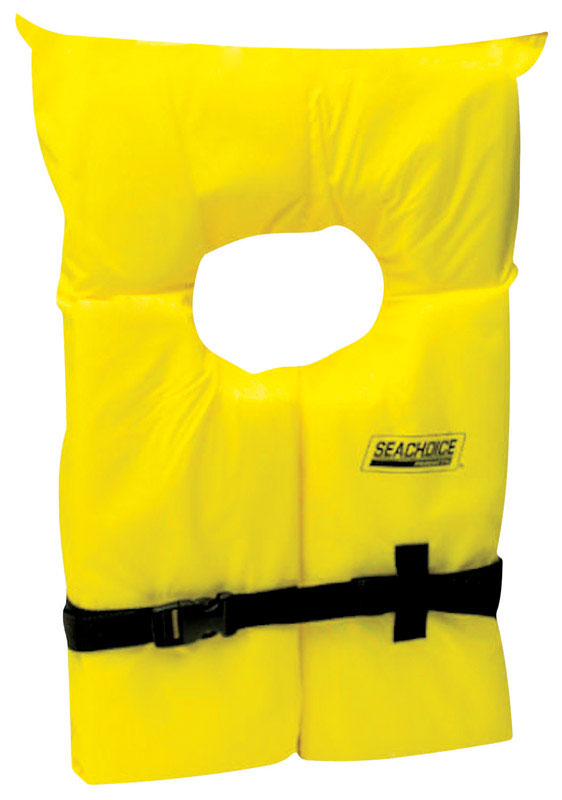 Seachoice Adult Yellow Life Jacket – SupremeDIY