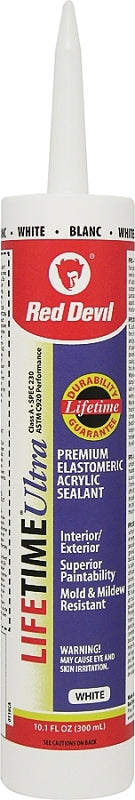 Red Devil 0118CA Latex Caulk, White, 10.1 oz Cartridge – SupremeDIY
