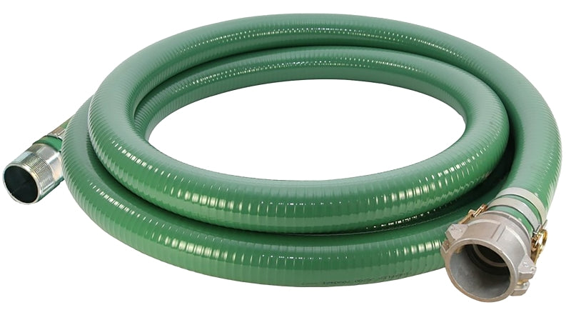 Abbott Rubber 1240-2000-20-CN Water Suction Hose, 2 in ID, 20 ft L, Ca ...