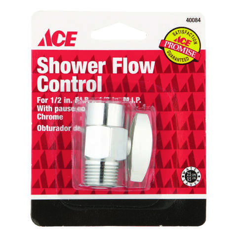 Ace Chrome Stainless Steel Shower Flow Control – SupremeDIY