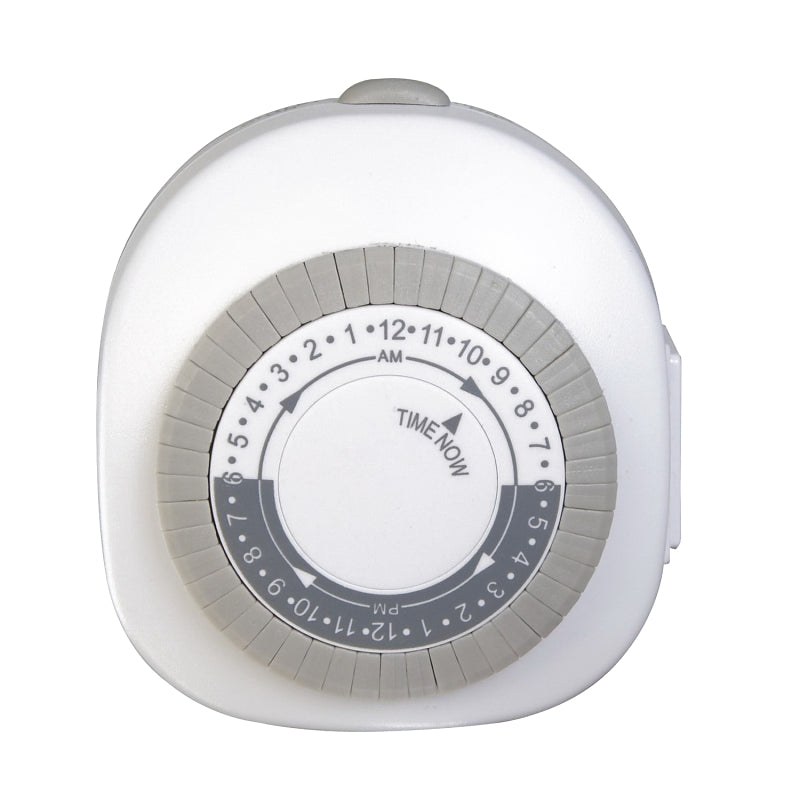 Westek TM1601DHB Mechanical Daily Timer, 15 A, 24 Cycles, On/Off Switc ...