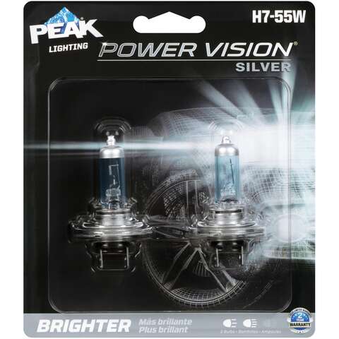 Peak Power Vision Halogen High/Low Beam Automotive Bulb H7-55W – SupremeDIY